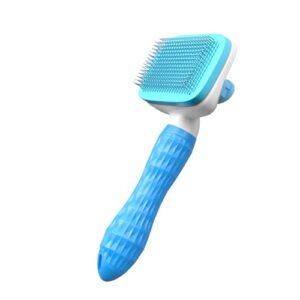 Milo's Self Cleaning Slicker Brush for Dogs and Cats Grooming, this Tool Gently Removes Loose Hair Undercoat, Great Detangling & Massaging Tool for Your Pets