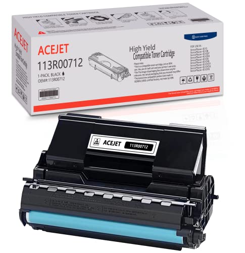 113R00712 Compatible Toner Cartridge Replacement for Xerox 113R00712 Toner Cartridge for Xerox Phaser 4510B/4510DT/4510DX/4510N Printers (1 Black, 19,000 Pages)