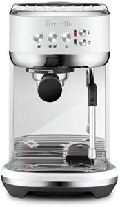 breville bambino plus espresso machine, 64 fluid ounces (sea salt)