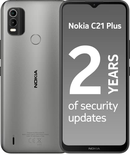 Nokia C21 Plus Dual-Sim 32GB ROM + 2GB RAM (GSM Only|No CDMA) Factory Unlocked 4G/LTE Smartphone (Warm Gray) - International Version