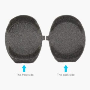 WH-1000XM3 Ear Pads, BUTIAO Replacement Protein Leather Ear Cushions Cups Memory Foam Earpads Earmuffs for Sony WH-1000XM3 WH1000XM3 WH 1000XM3 Over-Ear Headphones - Champagne