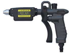 uniceltec ecogun, power cordless anti static gun, self generating ionizing air gun, static eliminator