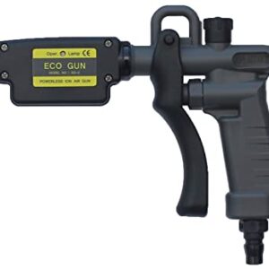 UNICELTEC ECOGUN, Power Cordless Anti Static Gun, Self generating Ionizing Air Gun, Static Eliminator