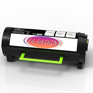 les raisins 501h remanufactured for lexmark toner cartridge ms310 ms410 ms510dn ms312 ms312dn ms315dn ms610dn ms415dn 500ha 50f0ha0 laser printer 5,000 pages 501h 50f1h00 500ha 50f0ha0 toner cartridge