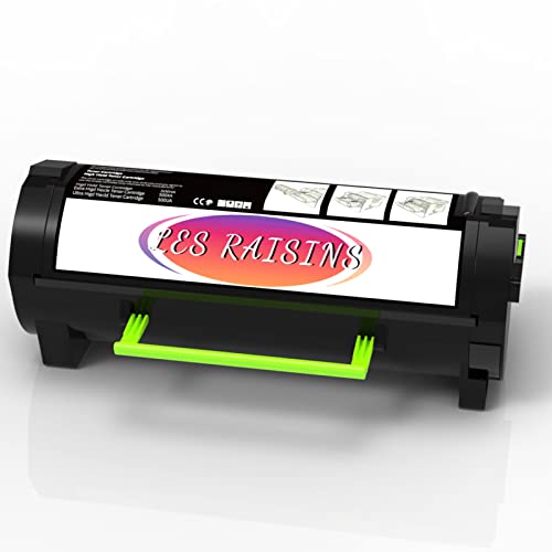 LES RAISINS 501H Remanufactured for Lexmark Toner Cartridge MS310 MS410 MS510dn MS312 MS312dn MS315dn MS610dn MS415dn 500HA 50F0HA0 Laser Printer 5,000 Pages 501H 50F1H00 500HA 50F0HA0 Toner Cartridge