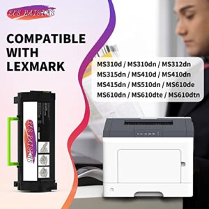 LES RAISINS 501H Remanufactured for Lexmark Toner Cartridge MS310 MS410 MS510dn MS312 MS312dn MS315dn MS610dn MS415dn 500HA 50F0HA0 Laser Printer 5,000 Pages 501H 50F1H00 500HA 50F0HA0 Toner Cartridge