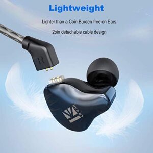 YINYOO KBEAR KS1 1DD Super Bass Boost in Ear Monitor+ Whizzer OS1PRO Graphene Dynamic Bass Boosted Wired Earbuds