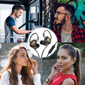 YINYOO KBEAR KS1 1DD Super Bass Boost in Ear Monitor+ Whizzer OS1PRO Graphene Dynamic Bass Boosted Wired Earbuds