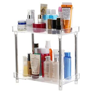 andoer two tiered organizer, 2 tier bathroom organizer countertop, tier organizer for bathroom vanity countertop