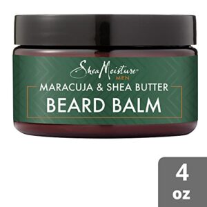 SheaMoisture Mens Skin Care, Beard Balm with Natural Ingredients, Shea Butter and Maracuja Oil to Shape, Smooth & Define Flawless Beard & Facial Hair (2 Pack – 4 Oz Ea) 