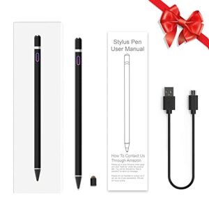 Stylus Pen for iPad, Pencil Styluses for iPad 9/8/7/6/5/4/3/2 Generation Air 4/3/2/1 Mini 6/5/4/3/2/1 iPad Pro 12.9/11/10.5/9.7 Alternative Drawing Smart Stylist for Touch Screens Digital Tablet Pens