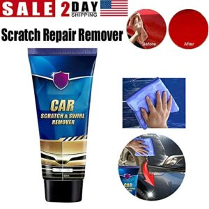 Auto Car Paint Scratch Repair Remover Agent,Car Paint Restorer,Repair Scratches, Water Spots,Wax Coating Maintenance Accessories,Car Scratch & Swirl Remover (2pcs)