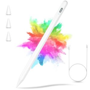 stylus pen for ipad, apple pencil for ipad 10th/9th generation, ipad pro 11 & 12.9 inch, ipad pencil compatible with (2018-2022) apple ipad air 5th/4th/3rd gen, mini 6th/5th gen, ipad 8th/7th/6th gen