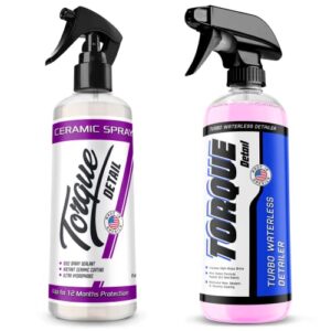 torque detail ceramic coating & ceramic waterless wash bundle