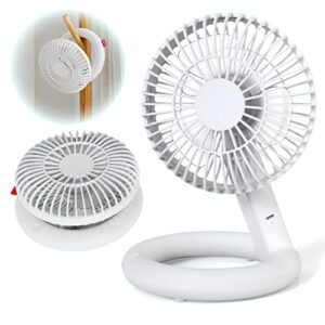 dalontun desk fan table shaking fan air circulator home office 3 speed battery operated 7 inch clip bedroom cooling jp-ytts 0