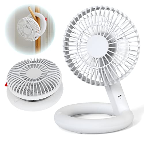 Dalontun Desk Fan Table Shaking Fan Air Circulator Home Office 3 Speed Battery Operated 7 Inch Clip Bedroom Cooling JP-ytts 0