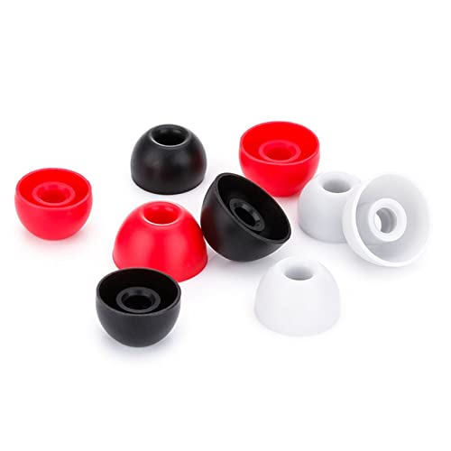 Xivip Replacement Earbuds Tips Silicone Eartips Compatible with Beats Fit Pro/Beats Studio Buds Ear Buds Tips, 3 Pairs, Size S/M/L