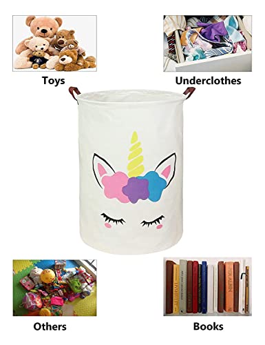 Hot Air Balloon Animals Large Laundry Basket Custom Name Foldable Clothes Bag Collapsible Fabric Laundry Hamper Folding Washing Bin for Gift, 19.69''(height)x14.17''(diameter)