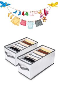 clothes drawer organizers, clothes organizer for folded clothes, nursery dresser drawer organizers, wardrobe clothes organizer,pants organizer, bedroom organization storage (small*2)