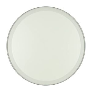 22" Round Tempered Clear Glass Table Top - 1/2" Thick with Bevel Edge