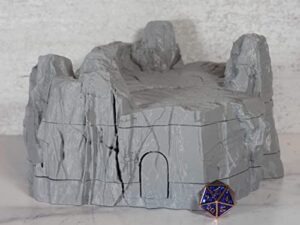 3d printed miniature: cave #2 by gamescape3d