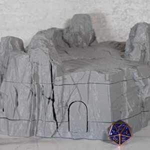 3D Printed Miniature: Cave #2 by GameScape3D