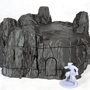 3D Printed Miniature: Cave #2 by GameScape3D