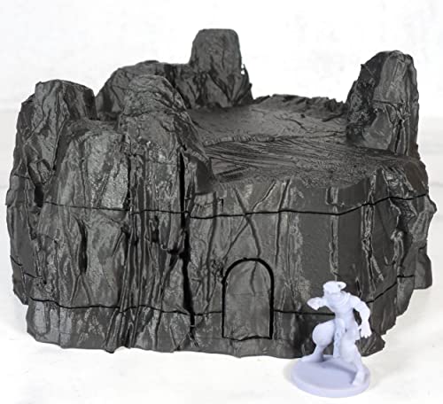 3D Printed Miniature: Cave #2 by GameScape3D