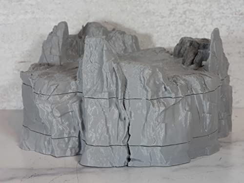 3D Printed Miniature: Cave #2 by GameScape3D