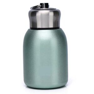 Stainless Steel Water Bottle, Mini Vacuum Insulated Water Bottle Leakproof Vacuum Flask for Women Kids Sport Tumbler Cup Hot and Cold Coffee Travel Mug 10 OZ