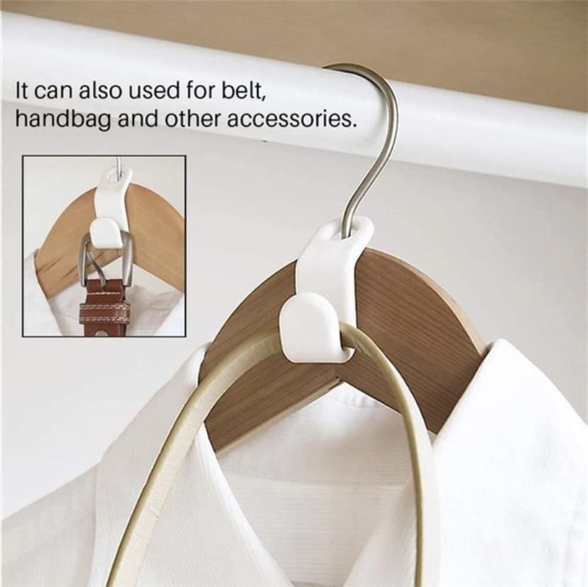 10 PCS Clothes Hanger Connector Hook Blue,MTI-Layer Organizer Heavy Duty Hanging Clips for Bags Belts Drop Delivery. organizing T-Shirts, Shirts, Coat, Jackets, Belts, neckties, Scarves, and More.