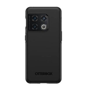 OtterBox OnePlus 10 Pro 5G Symmetry Series Case - BLACK, ultra-sleek, wireless charging compatible, raised edges protect camera & screen