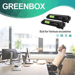 GREENBOX Compatible MX-500NT High Yield Toner Cartridge Replacement for Sharp MX-500NT for MX-M283N MX-M363N MX-M363U MX-M453N MX-M453U MX-M503N MX-M503U Printer (2 Pack, 40,500 Pages)