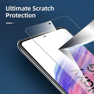 NEW'C [3 Pack] Designed for Samsung Galaxy A53 5G Screen Protector Tempered Glass, Case Friendly Ultra Resistant