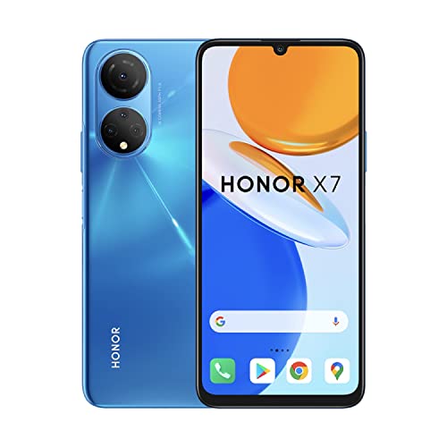 Honor X7 Dual-SIM 128GB ROM + 4GB RAM (GSM only | No CDMA) Factory Unlocked 4G/LTE Smartphone (Ocean Blue) - International Version