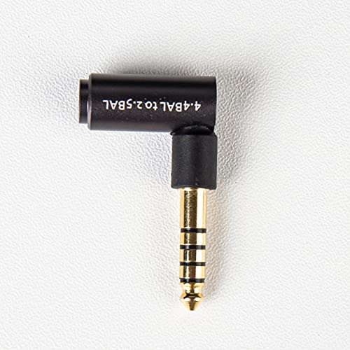 Keephifi Audio Adapters -TRI Earphone HiFi Audio Adapter 4.4mm Balanced Male Jack to 2.5mm Balanced Socket Female Headphone Connector Gold-Plated Plugs (4.4Ba-2.5Ba)