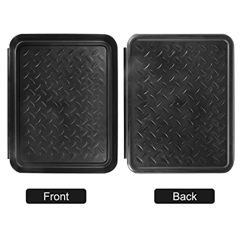 3 Pcs Under Sink Drip Tray, 13.8 * 10.8 Inch Plastic Under the Sink Drip Protector Tray Under the Sink Mat Under Sink Drip Catcher for Kitchen Bathroom or Laundry Room