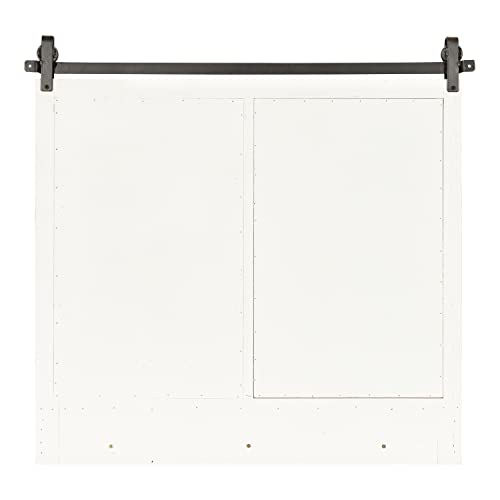 Kate and Laurel Cates Magnetic Wall Organizer with Pockets, 30x28, White