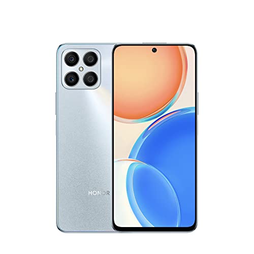 Honor X8 Dual-Sim 128GB ROM + 6GB RAM (GSM only | No CDMA) Factory Unlocked 4G/LTE Smartphone (Titanium Silver) - International Version