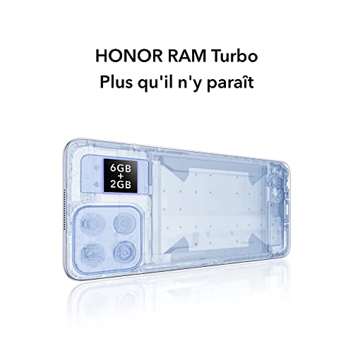 Honor X8 Dual-Sim 128GB ROM + 6GB RAM (GSM only | No CDMA) Factory Unlocked 4G/LTE Smartphone (Titanium Silver) - International Version