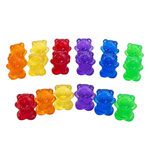 Excellerations Translucent Bears - 72 Pieces