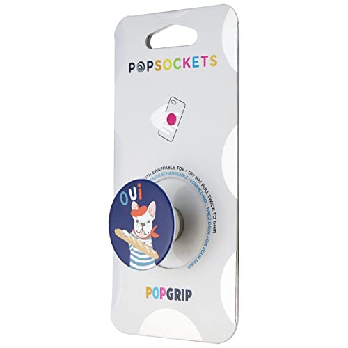 PopSockets: PopGrip Expanding Stand and Grip with Swappable Top - Frenchie