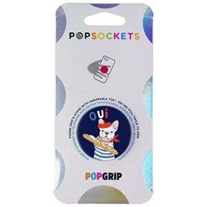 PopSockets: PopGrip Expanding Stand and Grip with Swappable Top - Frenchie