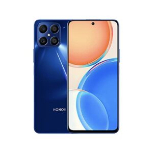 honor x8 dual-sim 128gb rom + 6gb ram (gsm only | no cdma) factory unlocked 4g/lte smartphone (ocean blue) - international version