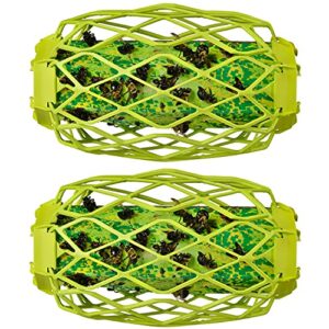 rescue! carpenter bee trapstik – also works on wasps, mud daubers - 2 traps