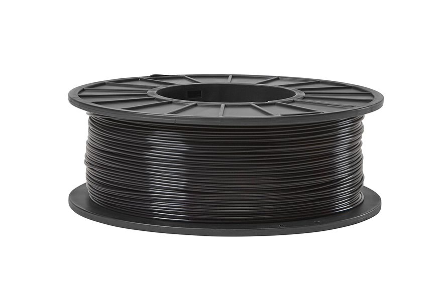 KVP Eco-Friendly PLA 3D Filament 1.75MM Diameter - Dimensional Accuracy +/-0.003mm, 5LB Spool (Black)