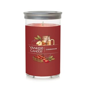 yankee candle ciderhouse signature medium pillar candle, 14.25oz