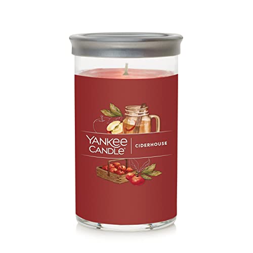 Yankee Candle Ciderhouse Signature Medium Pillar Candle, 14.25oz