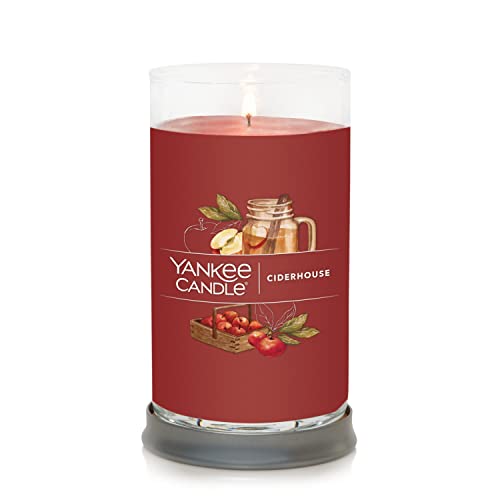 Yankee Candle Ciderhouse Signature Medium Pillar Candle, 14.25oz