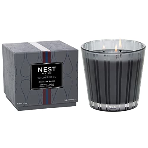 NEST New York Charcoal Woods 3-Wick Candle